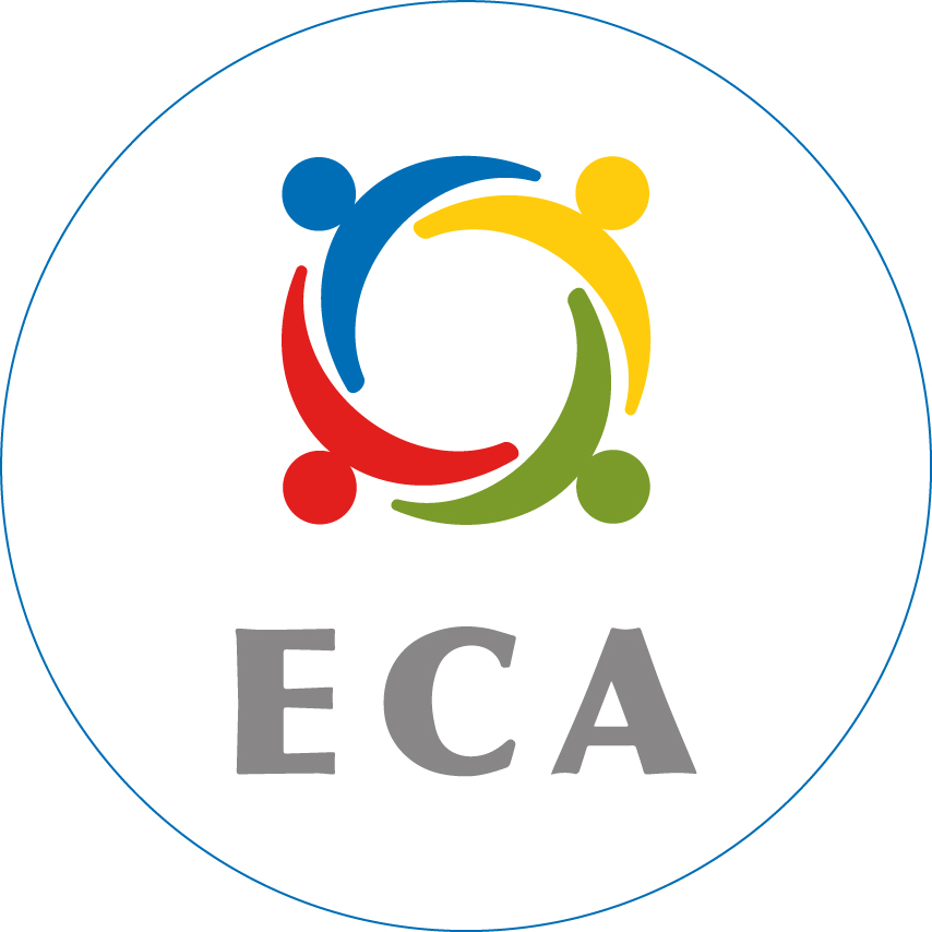 Logo ECA -Círculo-Vertical color - Area Rural slu